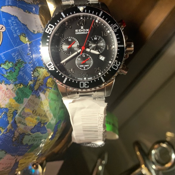 Edox | Accessories | Swiss Made Edox Chronorally S Racing Chronograph ...